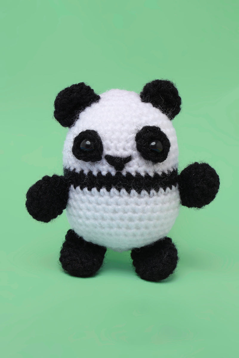 Beginner's Crochet Kit- Panda – The Original Knit