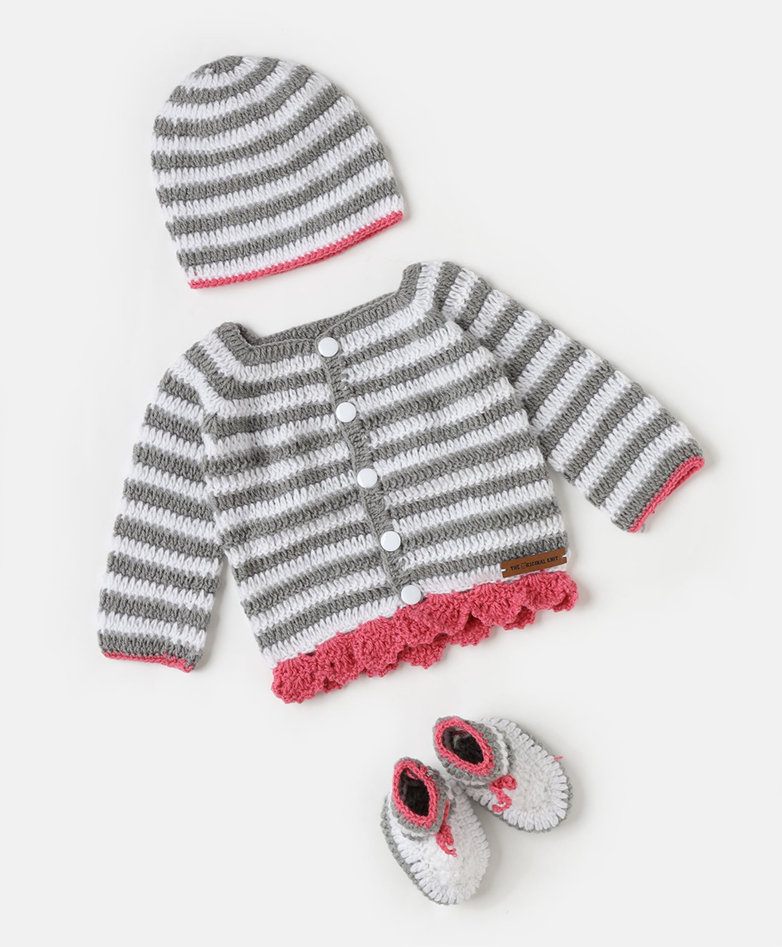 Buy Hand Knitted Baby Woolen Sweaters Online - The Original Knit