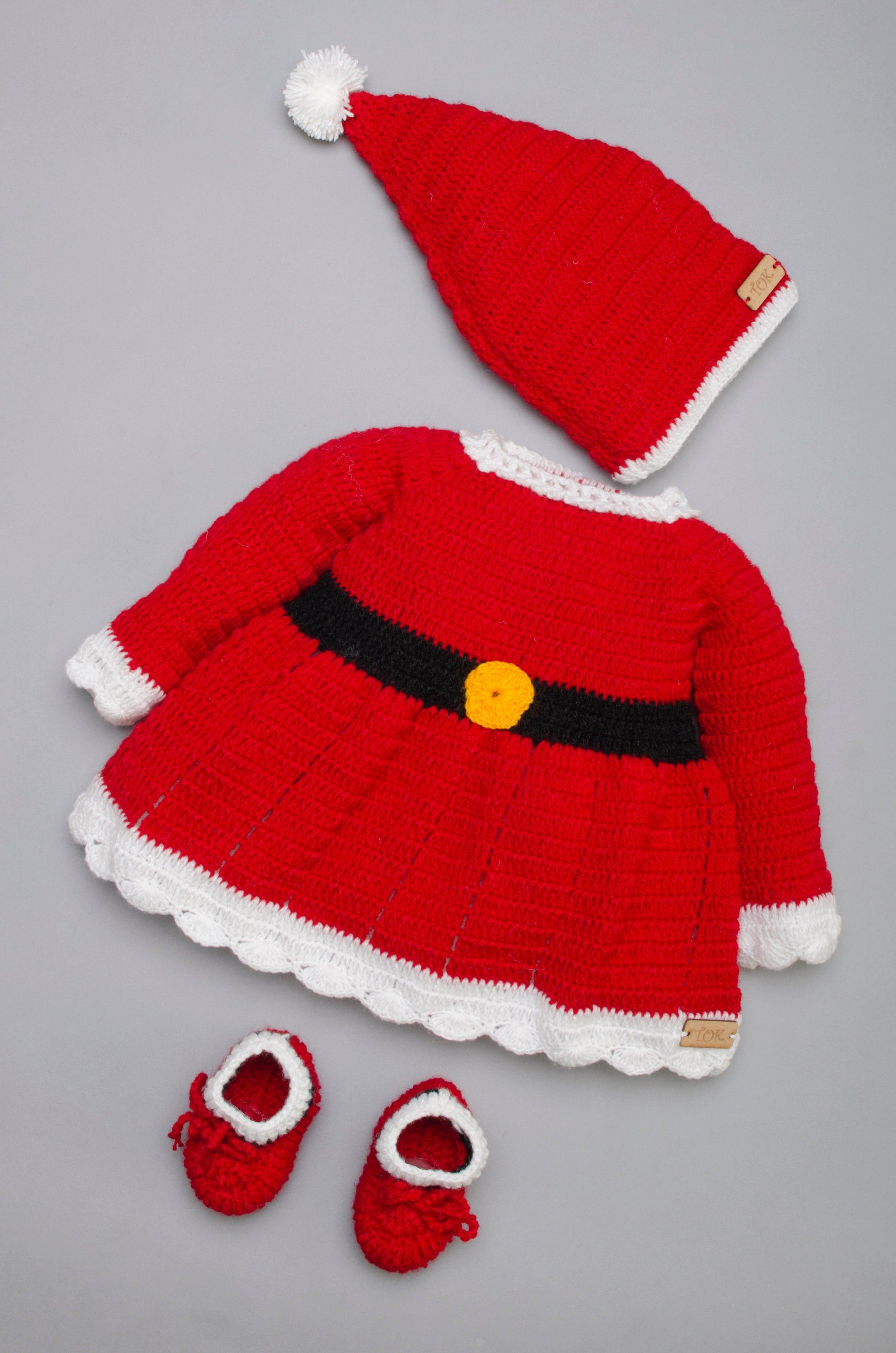 Buy Hand Knitted Baby Girls Frocks & Sets Online - The Original Knit